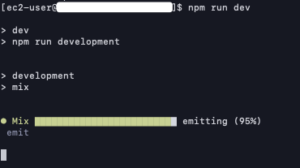 AWS EC2のLaravel環境でnpm run devが終わらない | 株式会社ウイングドア
